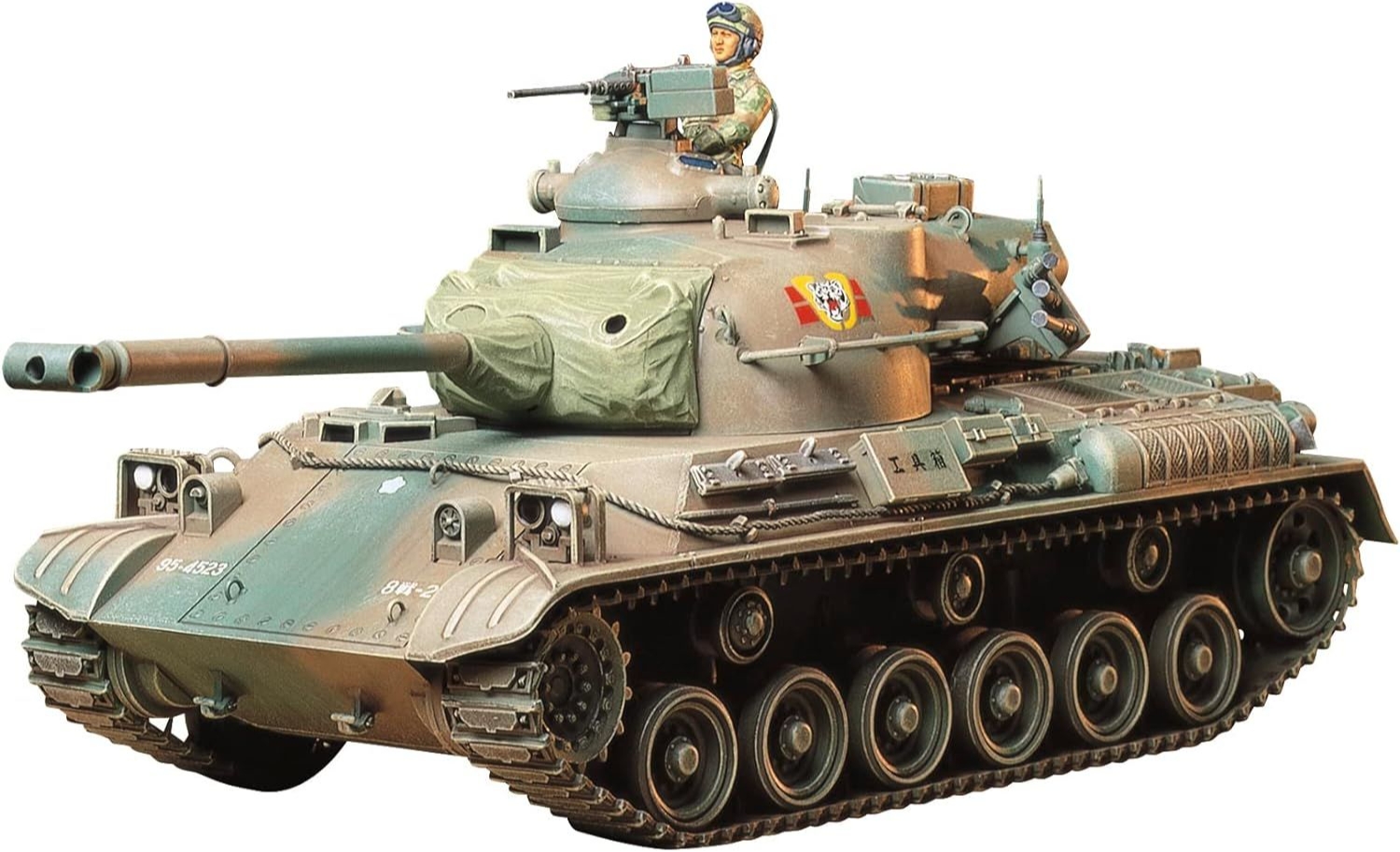 Tamiya Type 61 Tank JGSDF - Tamiya - 35163 - De Revell Specialist ...