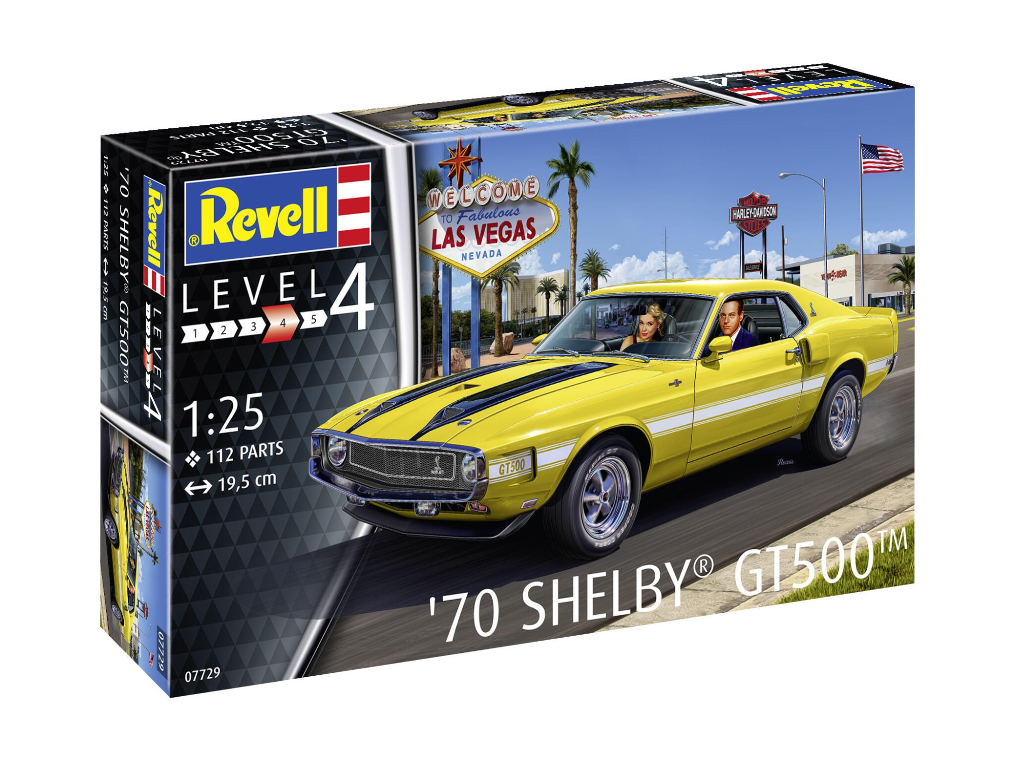 '70 Shelby Mustang GT500 - Revell - 07729 - De Revell Specialist ...