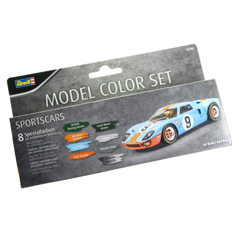 Model Color - Sportscar auqua verfset - Revell - 36202 - De Revell ...