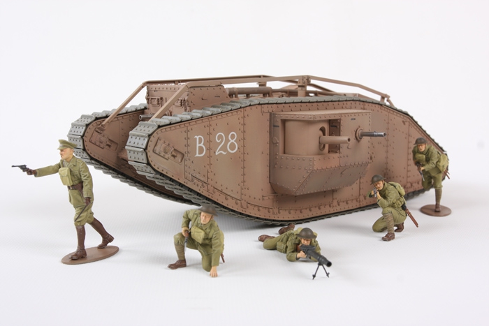 30057 Tamiya WWI British Tank Mk.IV Male - Tamiya - 30057 - De Revell ...
