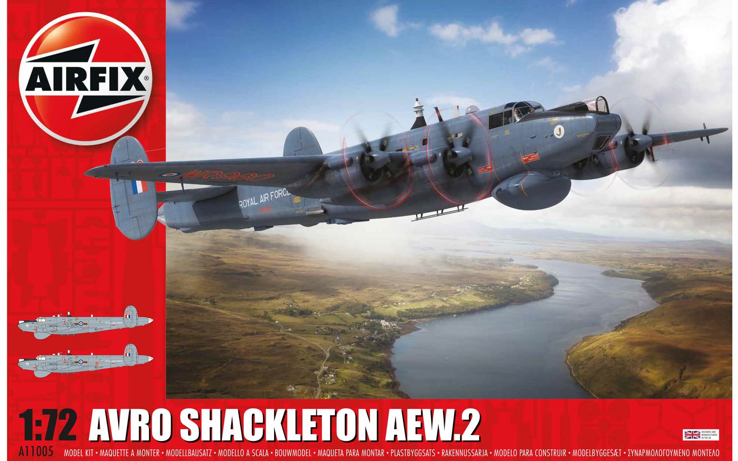 Airfix 11005 Avro Shackleton AEW.2 - Airfix - A11005 - De Revell ...