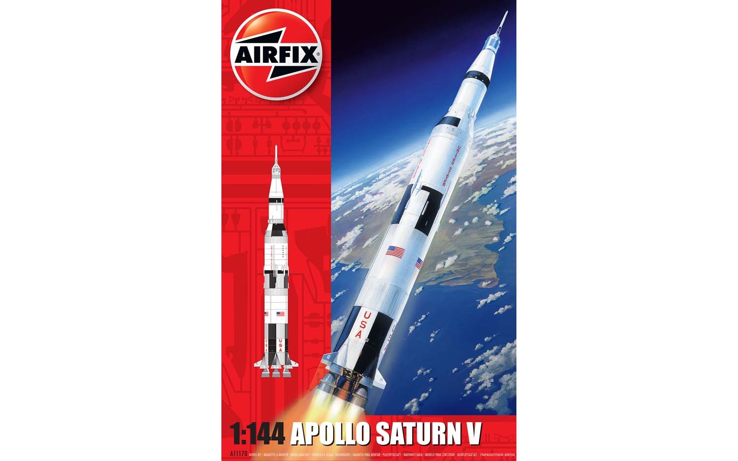 Airfix A11170 Apollo Saturn V - Airfix - A11170 - De Revell Specialist ...