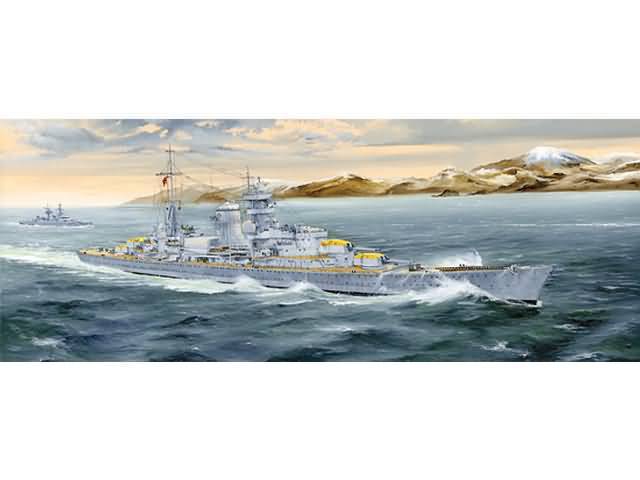 Trumpeter 05346 German Heavy Cruiser Blucher - Trumpeter - 05346 - De ...