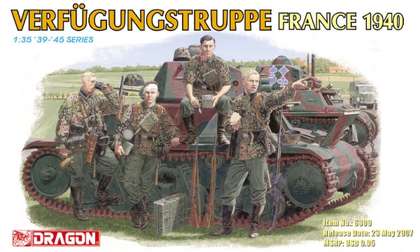 Dragon 6309 Verfugungstruppe France 1940 - Dragon - 6309 - De Revell ...