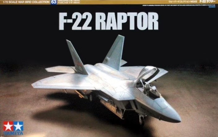 Tamiya 60763 F-22 Raptor - Tamiya - 60763 - De Revell Specialist ...