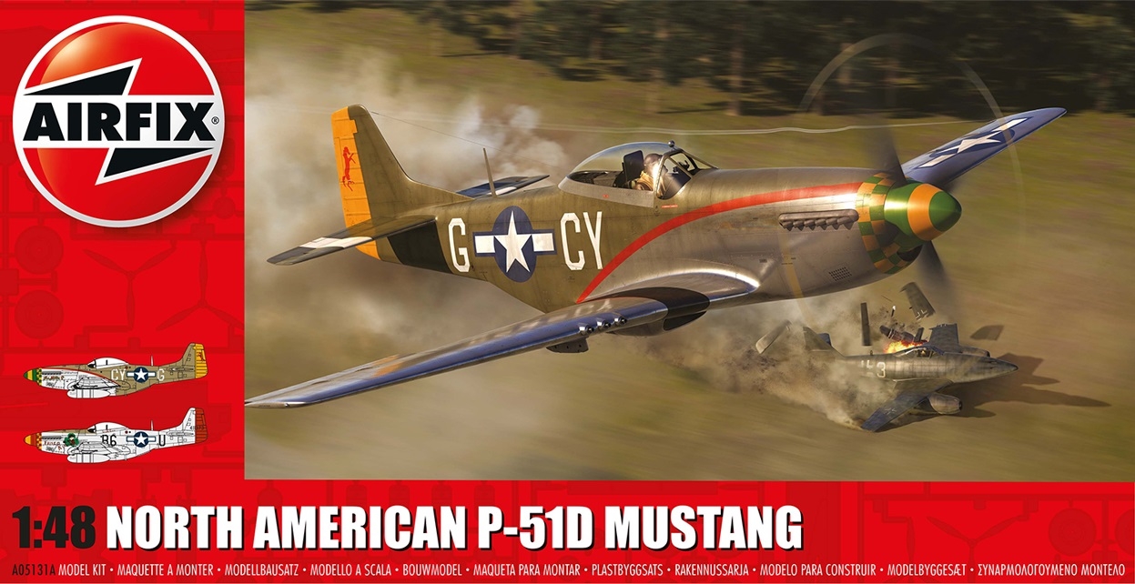 A05131A Airfix North American P-51D Mustang - Airfix - A05131A - De ...