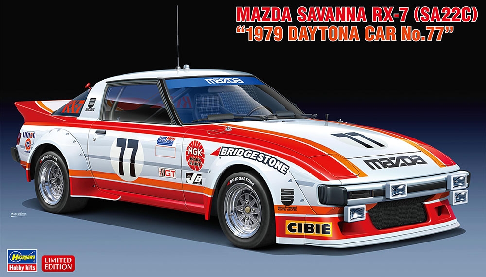 20587 Hasegawa Mazda Savanna RX7 SA22C Daytona 1979 - Hasegawa - 20587 ...