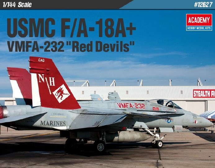12627 Academy USMC F/A-18+ VMFA-232 Red Devils - Academy - 12627Academy ...