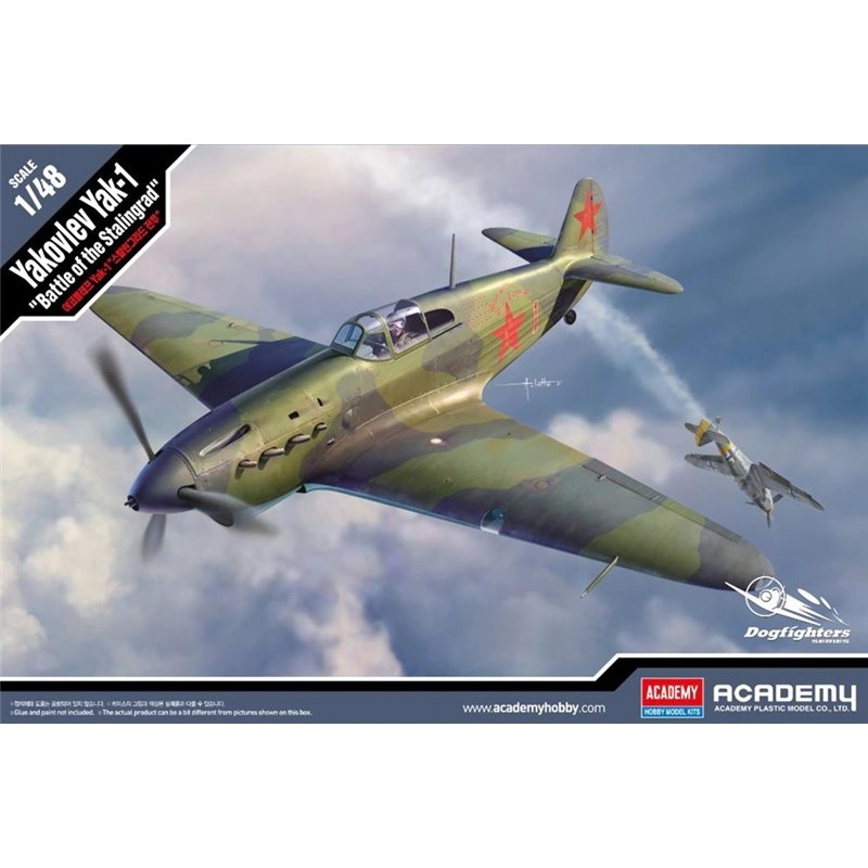 12343 Academy Yakovlev Yak-1 Battle of Staling - Academy - 12343 - De ...