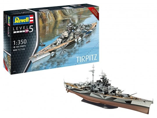 German Battleship "Tirpitz" 05096 - Revell - 05096 - De Revell ...